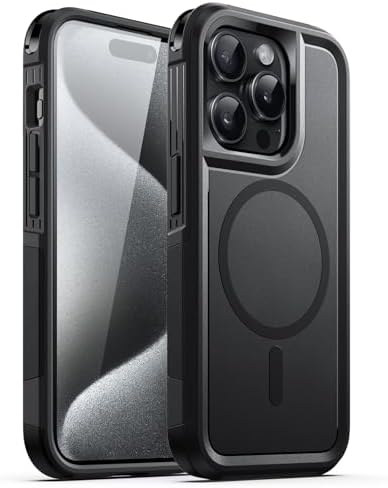 Amazon.com: JETech Case for iPhone 15 Pro 6.1-Inch, Heavy Duty Dual ...