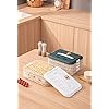 Amazon.com: LOEZ 4-Layer Food Storage Container, Stackable Snack ...