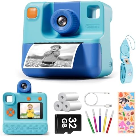 Amazon.com: Mafiti Kids Camera Instant Print, 48MP Digital Camera ...