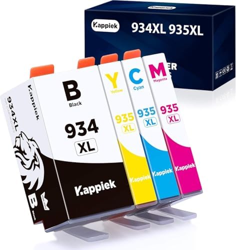 Amazon.com: 934XL 935XL Compatible Ink Cartridge Replacement for HP 934 ...