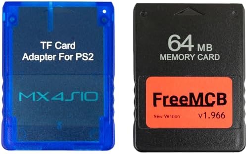 Amazon.com: whiteeeen MX4 ISO TF Card Reader Adapter and 64MB Memory ...