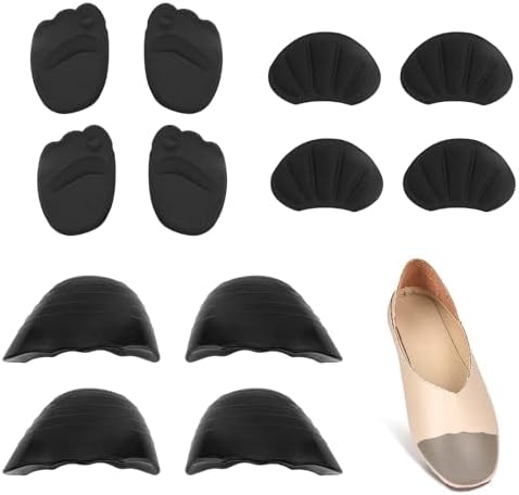 Amazon.com: 6 Pairs Shoe Filler Inserts for Women, Toe Cushion Fillers ...