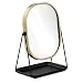 Amazon.com - Navaris Magnifying Table Top Mirror - Double-Sided 1x/3x ...