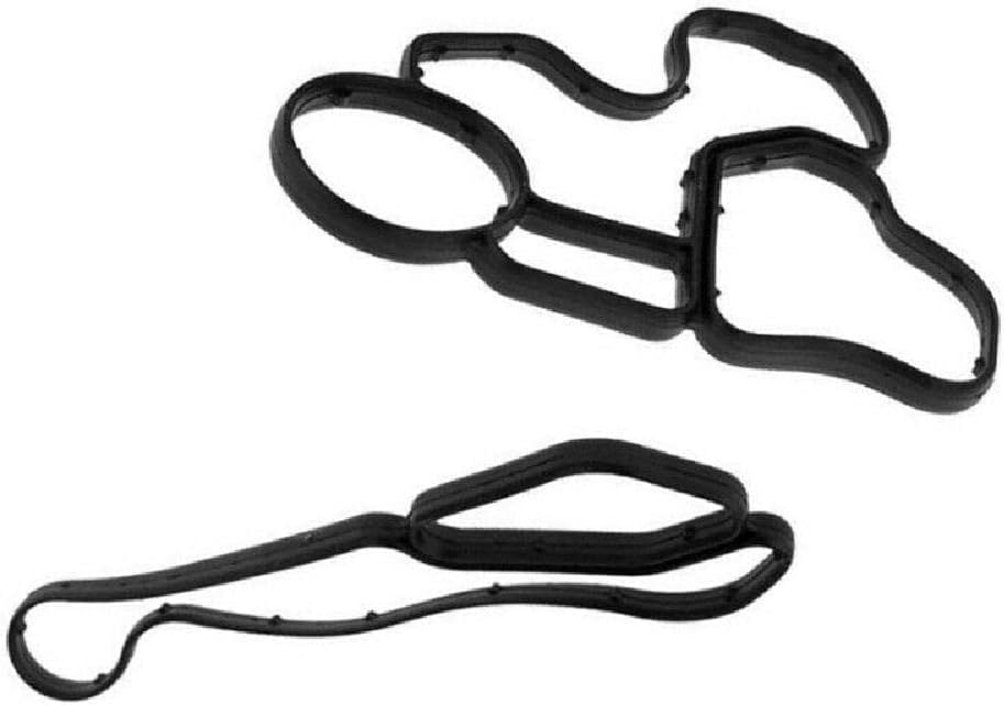 Amazon.com: 2x Car KIT Engine Oil Filter & Cooler Housing Gasket Seal ...