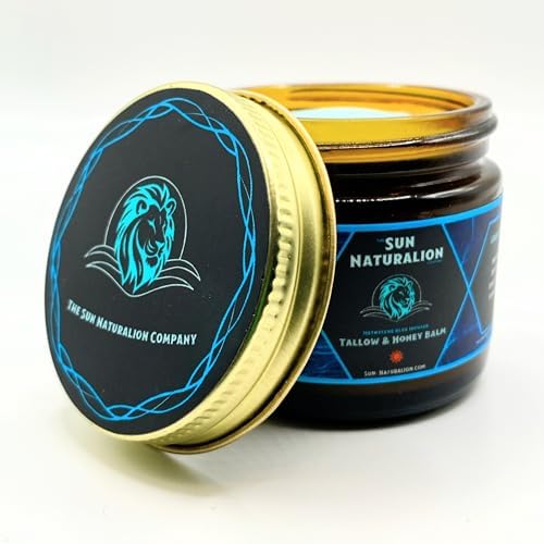 Amazon.com: Tallow & Methylene Blue Anti-Aging Face Moisturizer – 100% ...