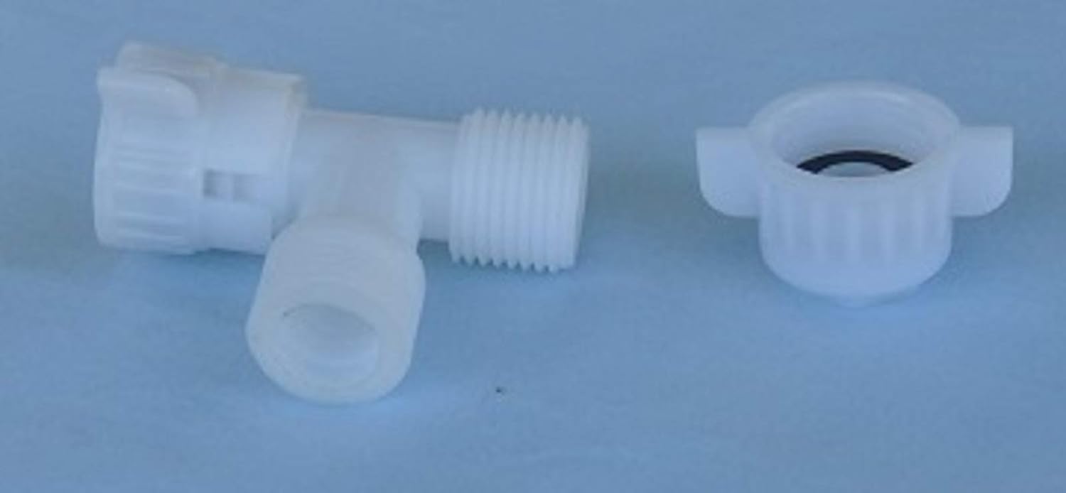 H Universal Concealed Cistern pvc stop cock 1/2" Pipe Fitting Adapter ...