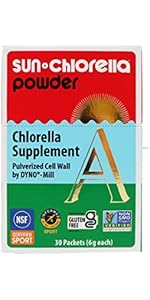 Amazon.com : Sun Chlorella Japanese Udon Noodles Chlorella Green Algae ...