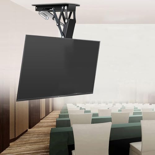 Amazon.com: Hidden Drop Down TV Lift, Motorized Ceiling TV Mount ...