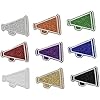 Amazon.com: Glitter Cheer Megaphone, Embroidered, Iron on Patch : Arts, Crafts & Sewing