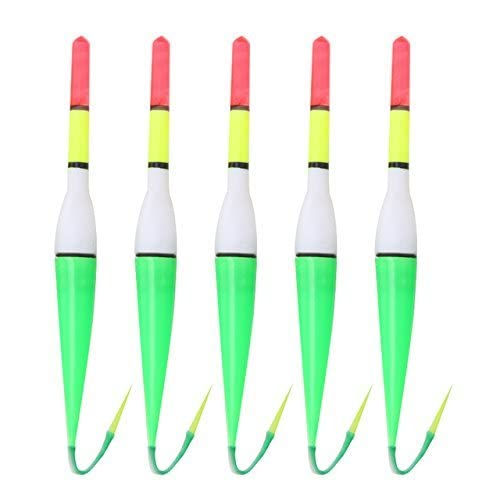 GUDMART® 5pcs/Set Illuminant Fishing Cork Floater Electric LED Light ...