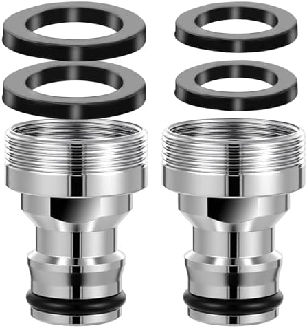 2 Pack Dishwasher Faucet Adapter Dishwasher Snap Adapter Connection ...