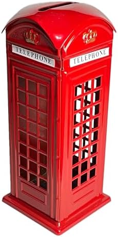 New Large Telephone Money Box - London Souvenirs Money Bank - 18 cm ...