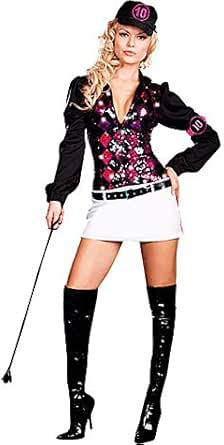 Amazon.com: Adult She's Racey Horse Jockey Costume - Small : Clothing ...