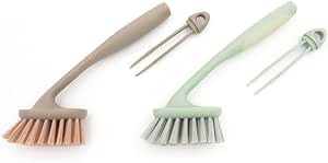 Amazon.com: Meggie Magic Household Cleaning Brush Set of 2, Dish Scrub ...