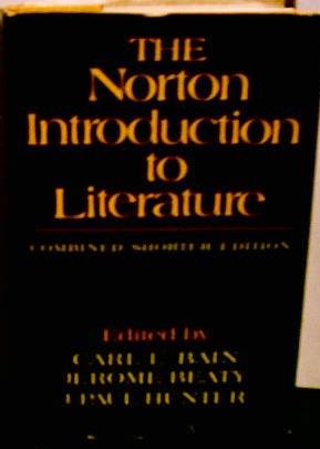 The Norton introduction to literature: Bain, Carl E: 9780393093476 ...