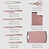 Amazon.com: DANFFI 19-Piece Pink Kitchen Utensils Set - Silicone ...