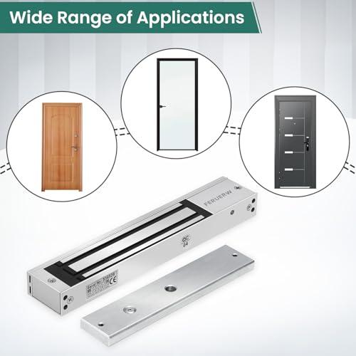Snapklik.com : FERUERW 600LBs/280KG Electric Magnetic Lock ...