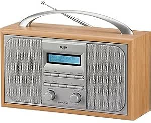 Bush Retro Wood DAB FM Radio: Amazon.co.uk: Electronics & Photo
