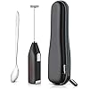 Amazon.com: Electric Milk Frother Drink Mixer ROMAUNT Handheld Electric ...