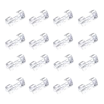 Transparent Adhesive Cable Clips Holder: Strong Light Self Adhesive ...