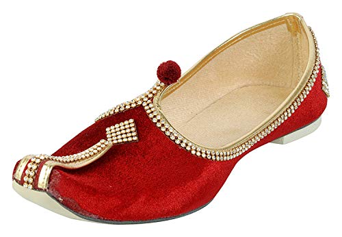Kadam Men's Wedding & Sherwani Jodhpuri Juttis Jutti/Designing Jutti ...