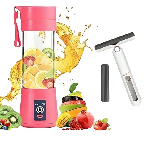 Free Mini Mop with Our Portable Blender, USB Rechargeable Mini Juicer ...