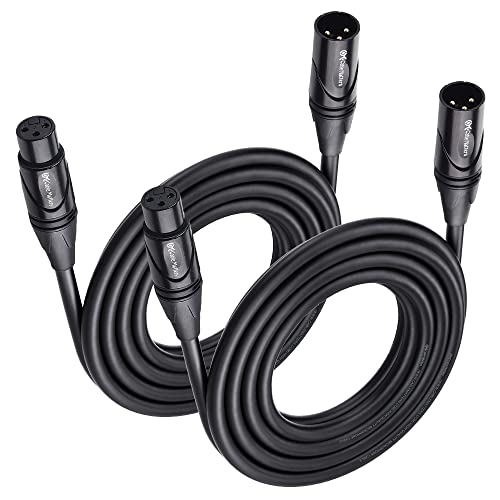 Snapklik.com : Cable Matters 2-Pack Premium XLR To XLR Cables, XLR ...