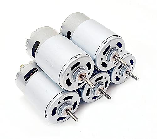 ESPtronics (5 Pcs) 12 Volt 555 Motor DC Motor High Power 12 Volt Big ...