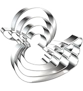Amazon.com: QAAQS Plum Blossom Flower Cookie Cutter Set - 5 Inch, 4 ...
