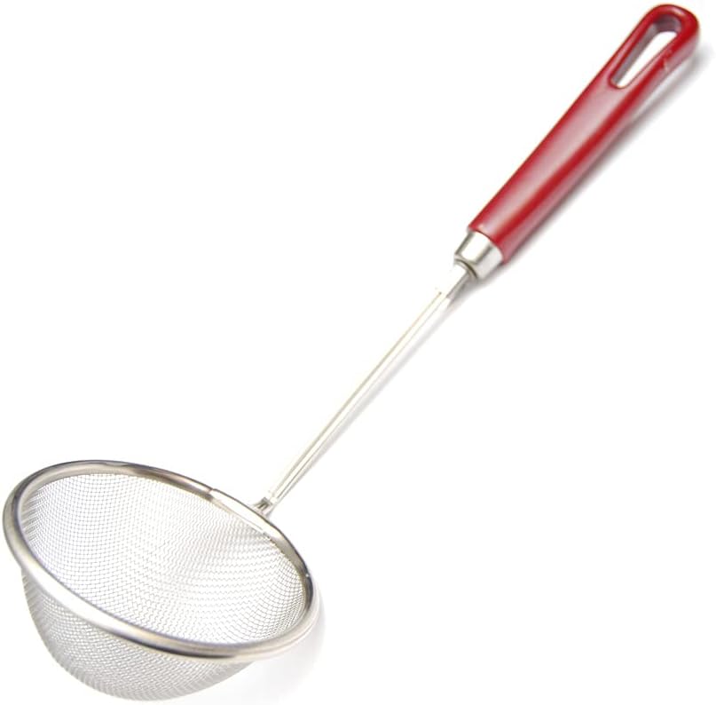 Amazon.com: Luxxii - 3 inch Diameter Stainless Steel Mini Mesh Strainer ...