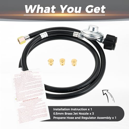 ETERMETA 23080901 Universal Natural Gas to Propane Conversion Kit ...