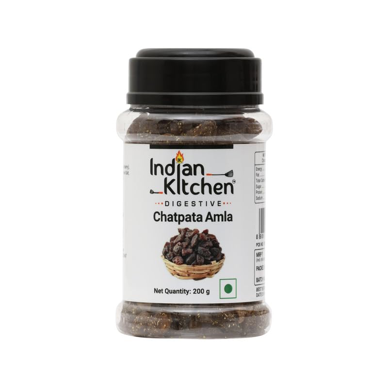 Indian Kitchen Chatpata Amla 200g (Pack of 2) | Healthy Snack for kids ...