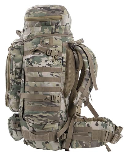BACKFERRY Large Military Tactical Backpack Army Rucksack Internal Frame ...