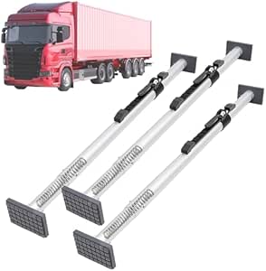 Heavy Duty Adjustable Cargo Bar - Non-Slip Ratcheting Load Securement ...
