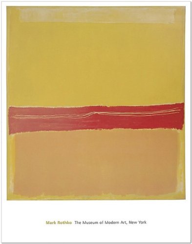 Smart Art Number 5 (Number 22)' By Mark Rothko - Fine Art Print 29X37 ...