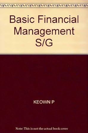Basic Financial Management Study Guide: Petty, J William: 9780130597267 ...