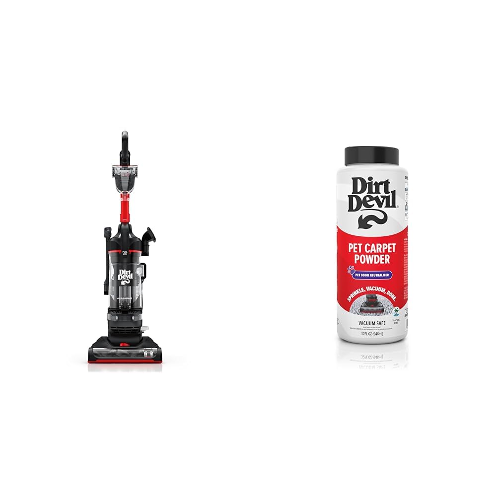 Amazon.com - Dirt Devil Multi-Surface Rewind+ Bagless Upright Vacuum ...