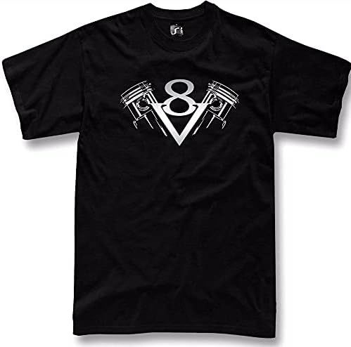 RTYUJ V8 T-Shirt Engine for Hemi Hot Rod Muscle Big Block Cobra t-Shirt ...