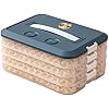 Amazon.com: LOEZ 4-Layer Food Storage Container, Stackable Snack ...