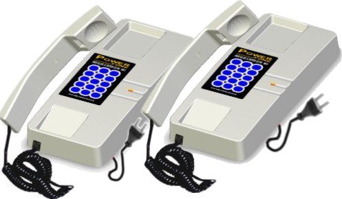 Thodukonics Two Station Power line FM Wireless Intercom N60 (Recommended for Rural Area ...