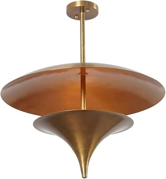 Uttra Tawa Shaped Shade Ceiling Lights Antique Desgined Metal Brass ...