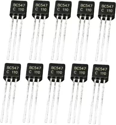 AQBP BC547 NPN Transistor Switching/Amplifier 10PCS NPN Transistor ...