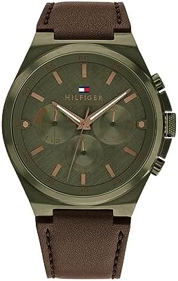 Tommy Hilfiger Mens Multi dial Quartz Watch with Stainless Steel Strap ...