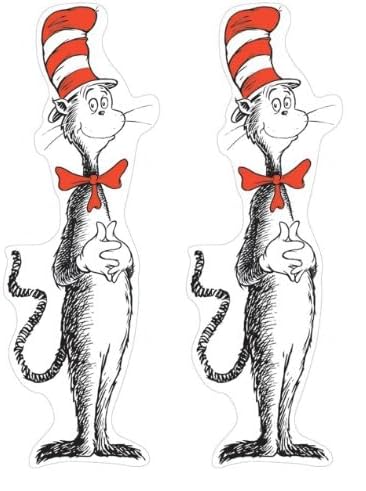 Snapklik.com : Eureka Dr. Seuss Cat In The Hat Large Classroom Poster ...