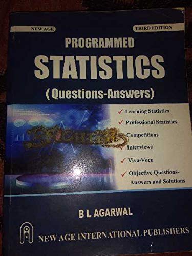 Programmed statistics-new edition by B L AGARWAL : Amazon.in: Books