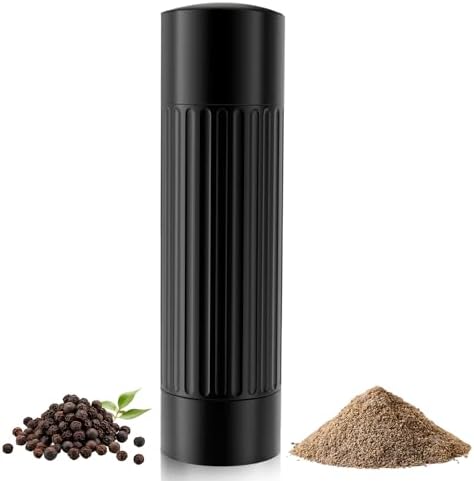 Amazon.com: POPWOODS Pepper Grinder Mill, Professional Grade Aluminum ...