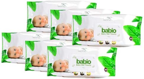 Buy NOVEL Baby Wet Wipes/Pack With Lid (Pack of 6-80 Sheet) Online at ...