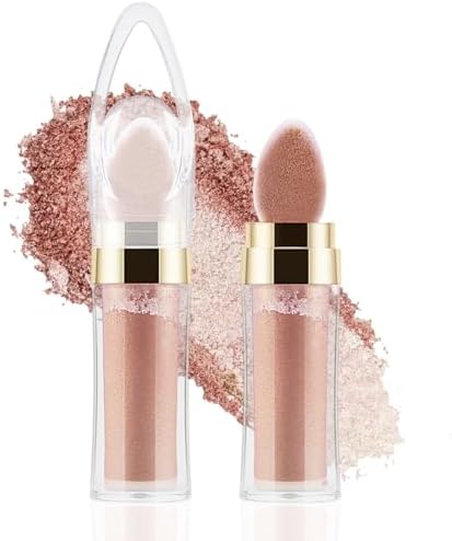 Amazon.com: Apooliy Glitter Highlighter Makeup Powder,Sparkling Body ...