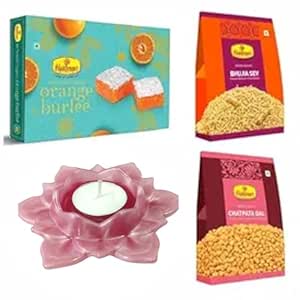 Haldiram Orange Burfee, Chatpata Dal & Bhujia Sev Gift Pack – 500g ...