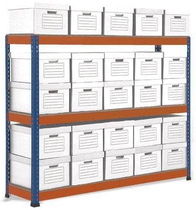 Horison Industries Garage Racking with Boxes, Garage Storage Solutions ...